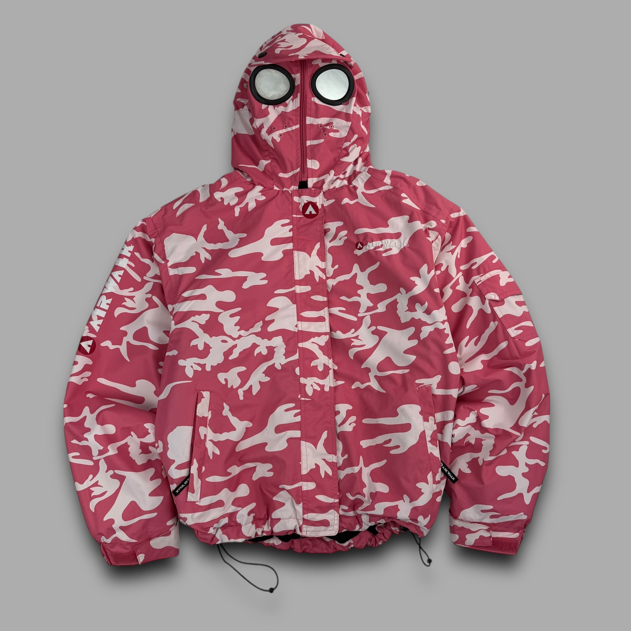 Airwalk 2000's technical camo goggle ski jacket (S) – Uppernostril